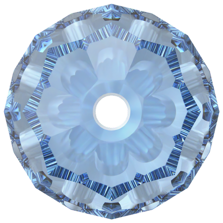 Swarovski 5000 Round Bead ReCreated Ice Blue 8mm | Dreamtime Creations