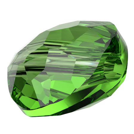 Swarovski 5034 Fantasy Round Bead Fern Green 6mm | Dreamtime Creations