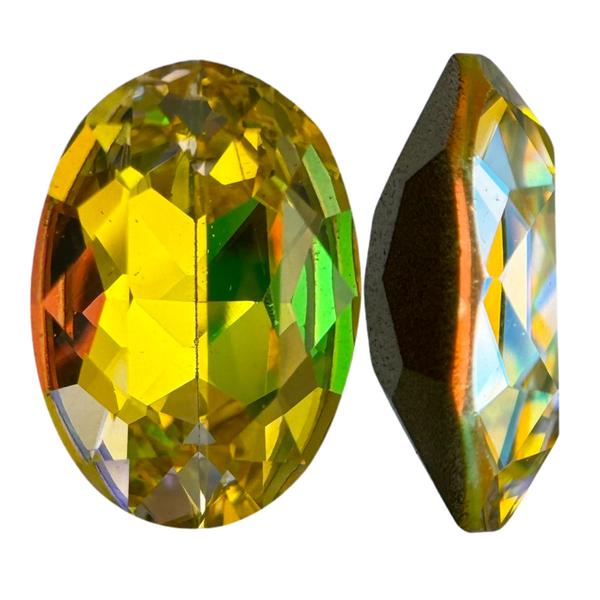Bling! 4120 Oval Fancy Stone Jonquil Luminesse 14x10 mm | Dreamtime ...