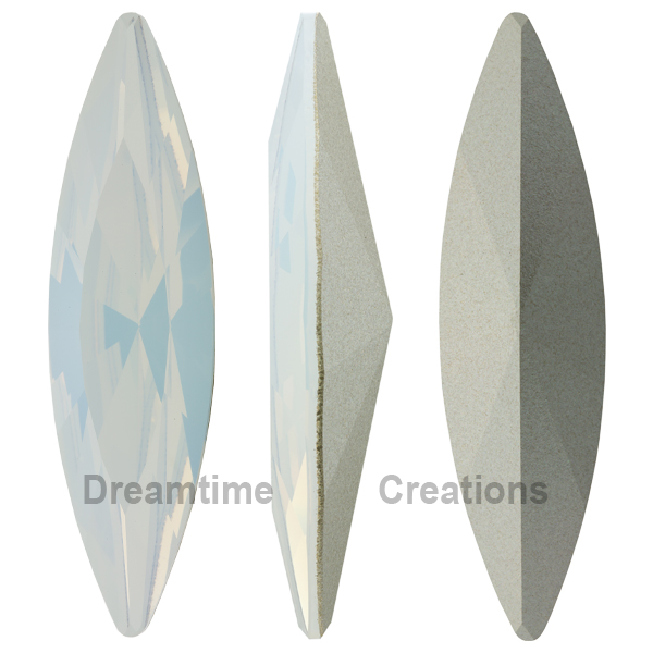 Dreamtime Crystal Navette Shaped Rhinestone, Topaz, Navette/Diamond, 15 ...