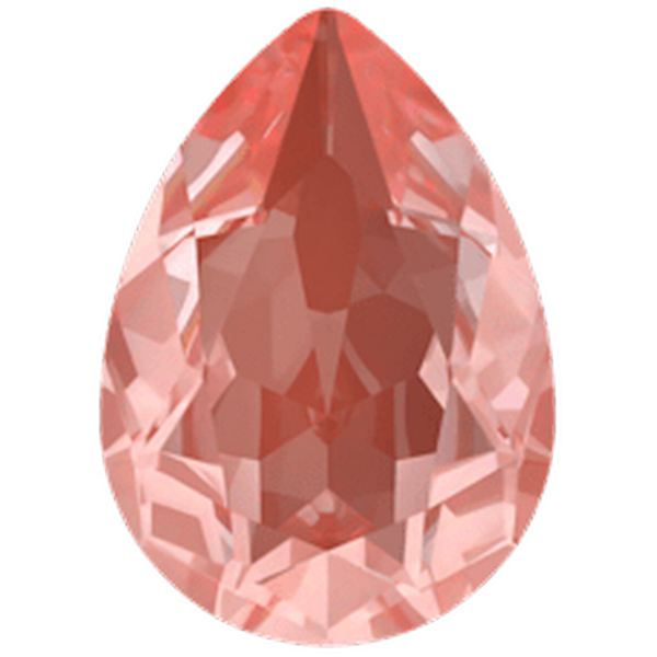 Swarovski 4320 Pear Shaped Fancy Stone Crystal Maroon Ignite 14x10mm ...